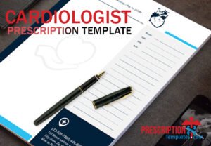 9+ Cardiologist Prescription Pad Design Templates for MS Word