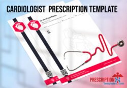 9+ Cardiologist Prescription Pad Design Templates for MS Word