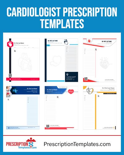 9+ Cardiologist Prescription Pad Design Templates for MS Word