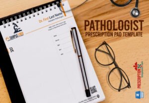 5+ Free Prescription Pad Templates for Pathologists in MS Word