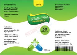 11+ Free Premium Medicine Label Templates for MS Word