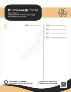 10+ Free Obstetrician/Gynecologist Prescription Templates