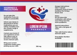 11+ Free Premium Medicine Label Templates for MS Word